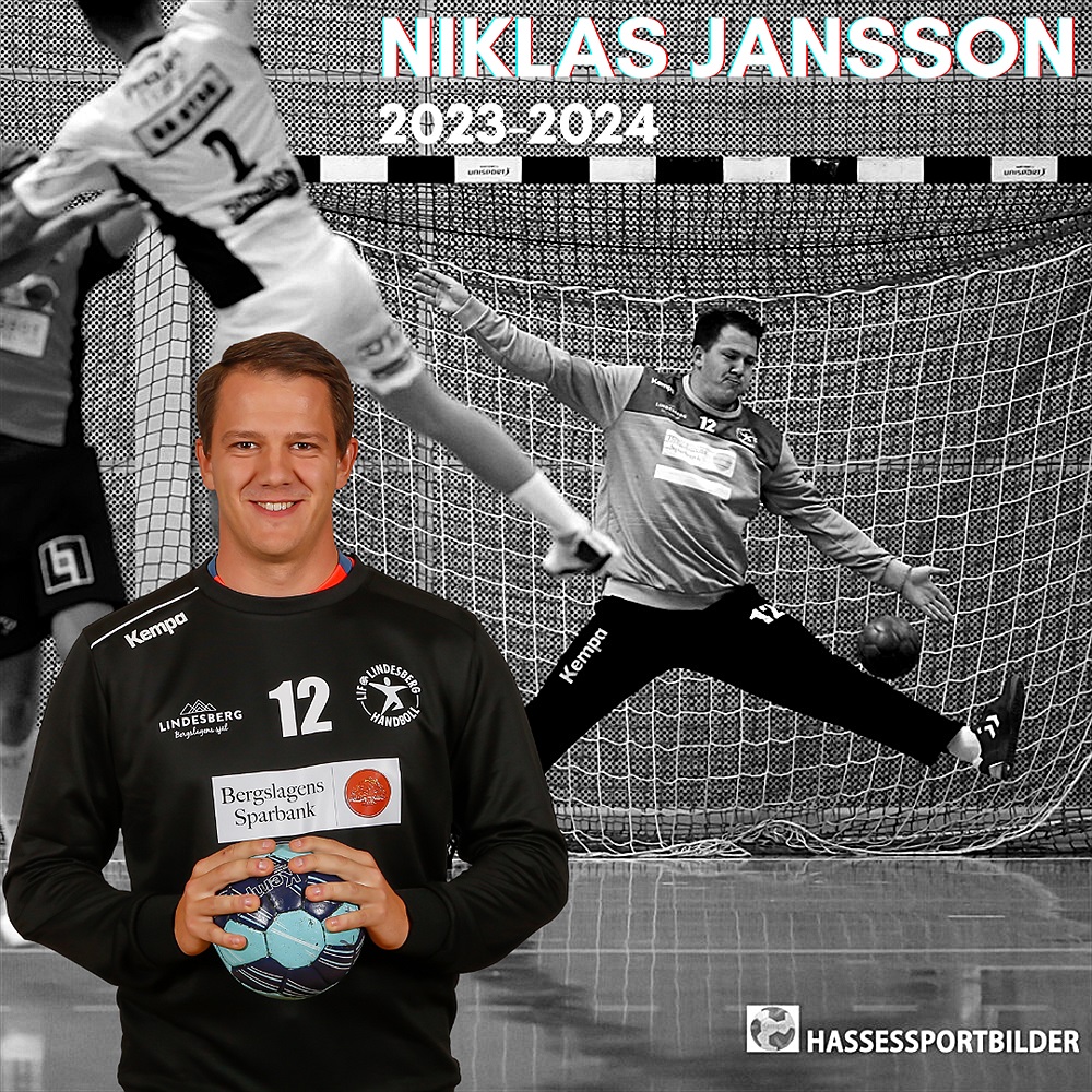 A-herr: Niklas Jansson färdigställer målvaktsuppsättningen / LIF Lindesberg - Herr A